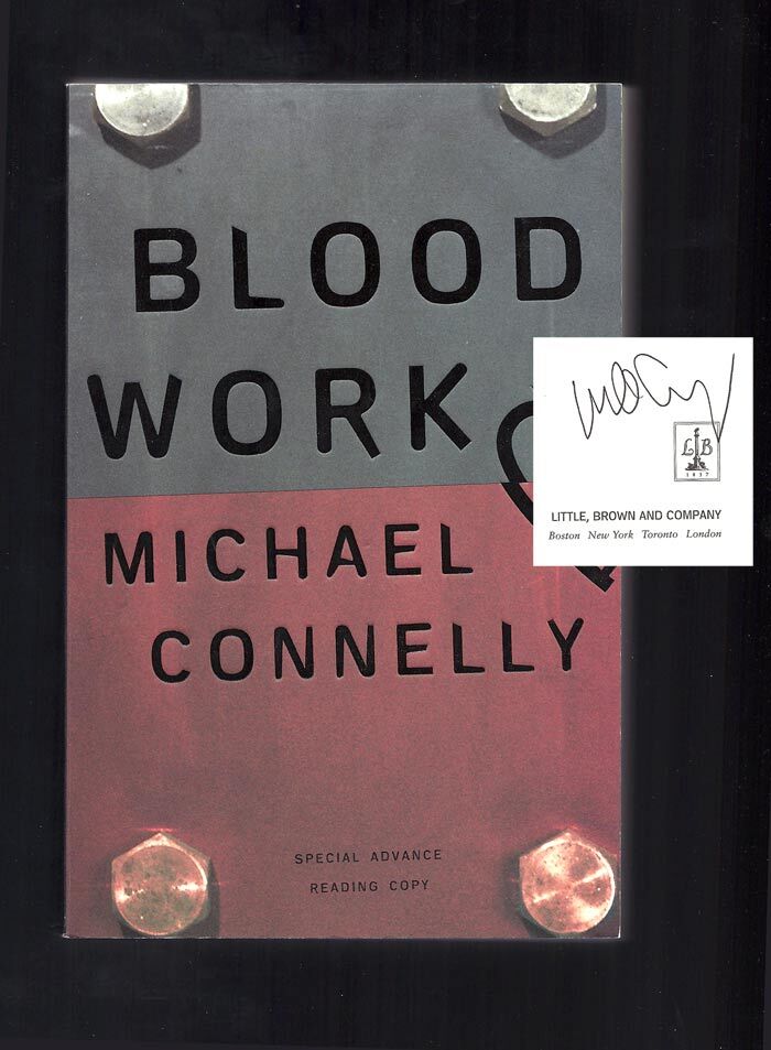 BLOOD WORK. Signed. ARC | Michael Connelly | First Edition
